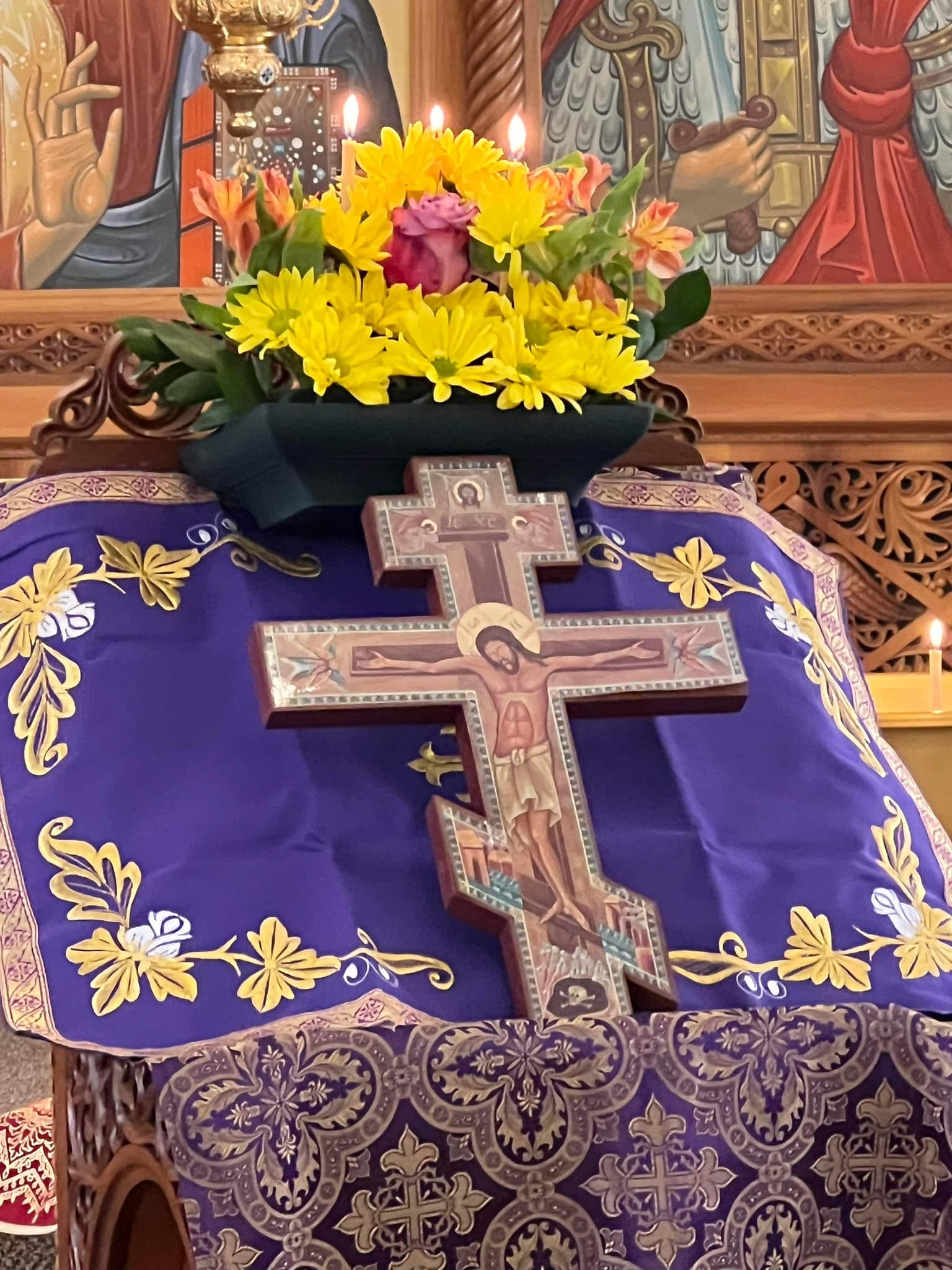 Veneration of the Cross – Saint George Serbian Orthodox Church, Lorain, OH